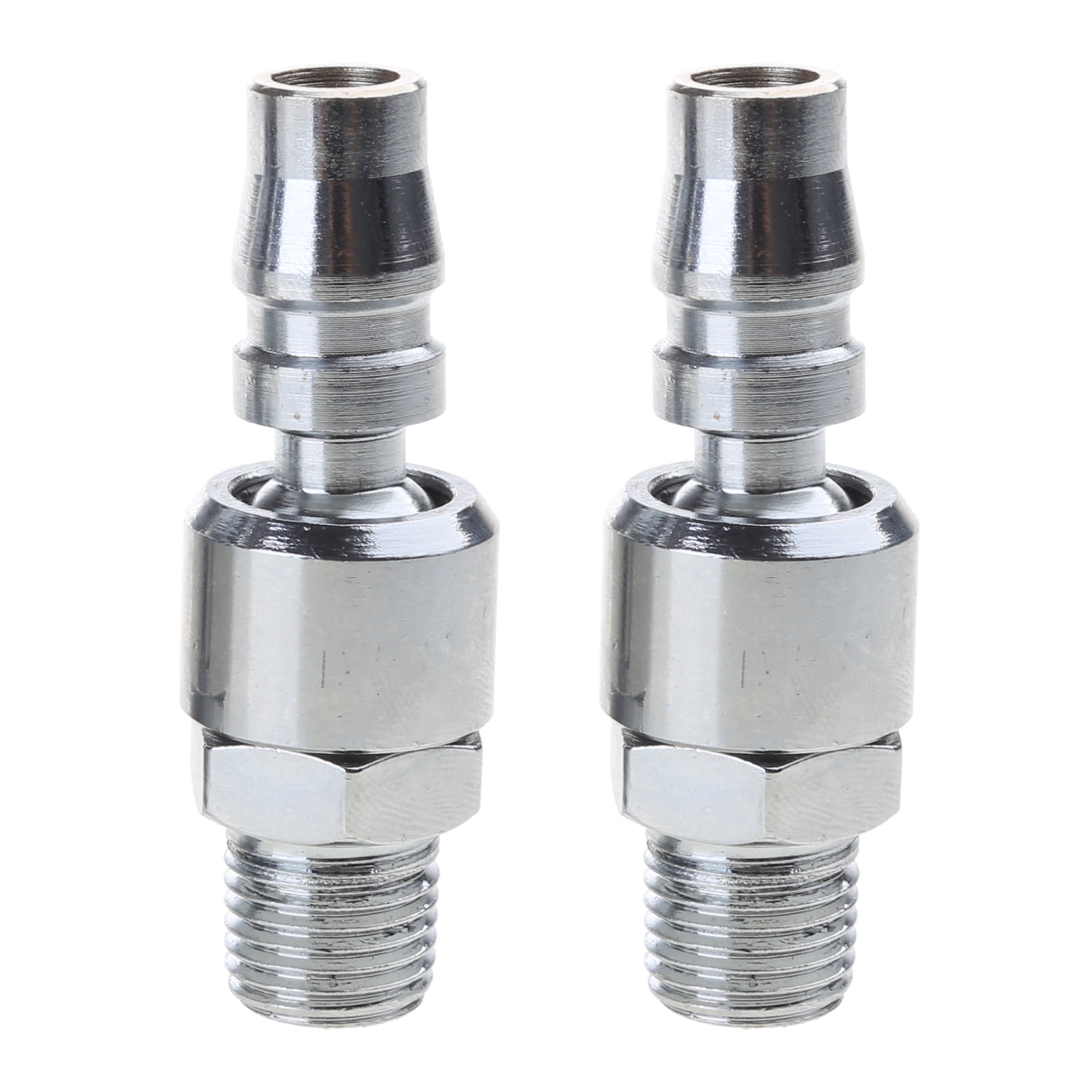 1/4" NPT Air Line Fittings- 360-Degree Pneumatic Rotary Joint Connector ...