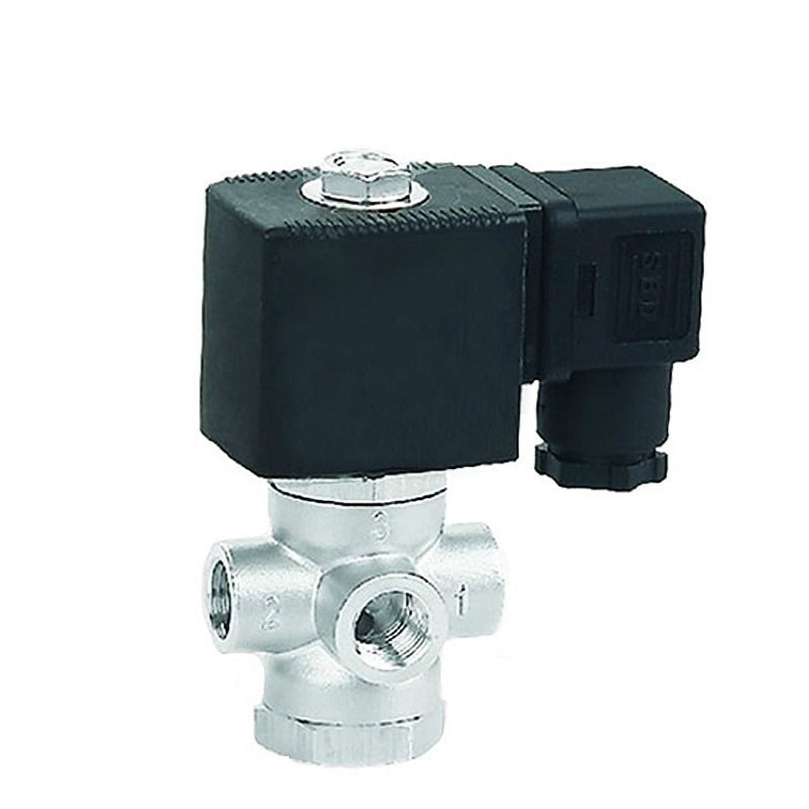 1/4" NPT BSP Stainless Steel Electric Magnetic Valve Miniature Direct ...