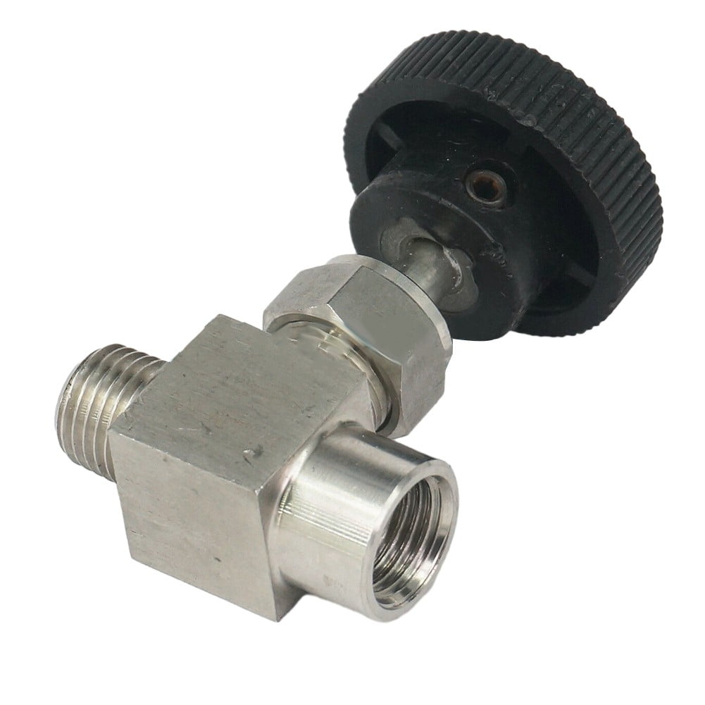 1/4\" NPT Female to Male Needle Valve 304 Stainless Steel Flow Control ...