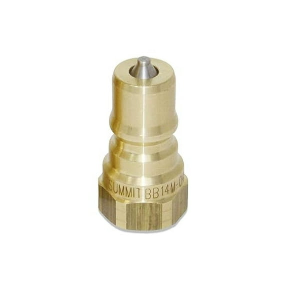 1/4″ NPT ISO 7241-B Brass with Stainless Steel Quick Disconnect ...