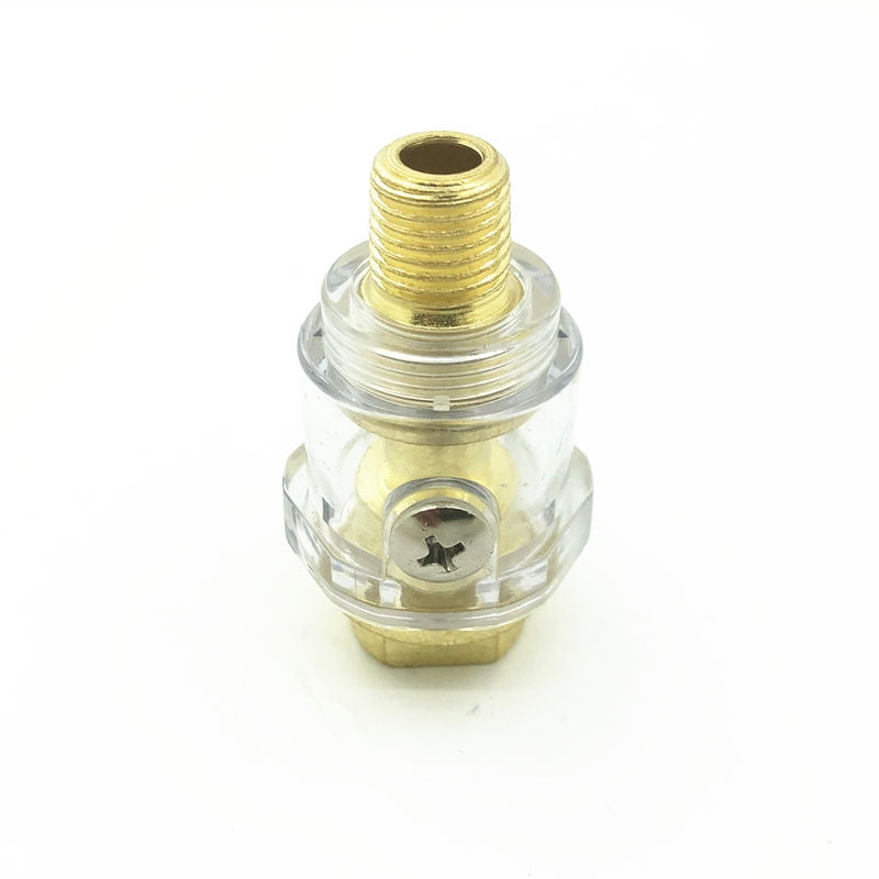 1/4'' NPT InLine Oiler Lubricator for Pneumatic Tool Air Compressor ...