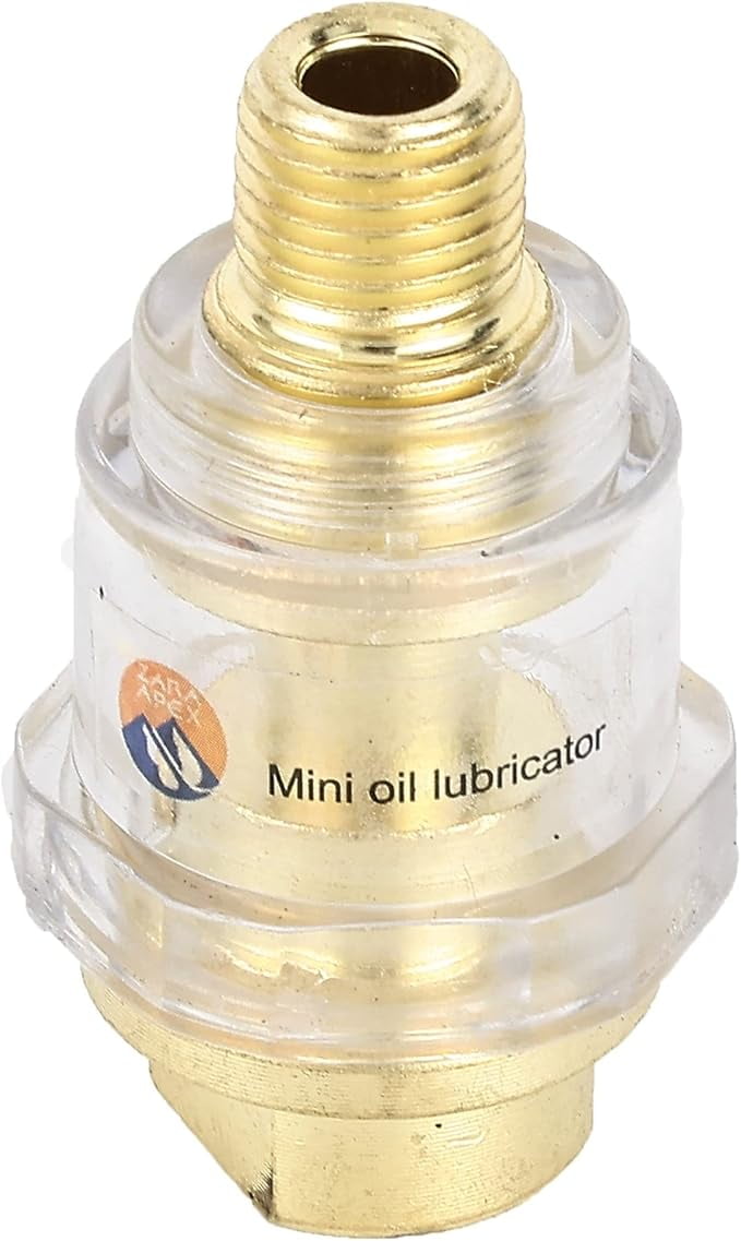 1/4" NPT Mini In-Line Oiler Lubricator for Air Compression - Walmart.com