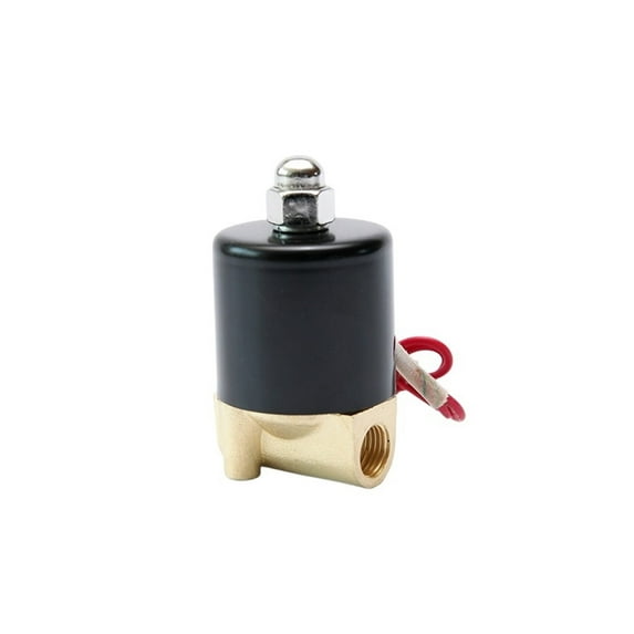 1/4" Normally Closed Brass Solenoid Valve Electric Solenoid Valve 220 ...