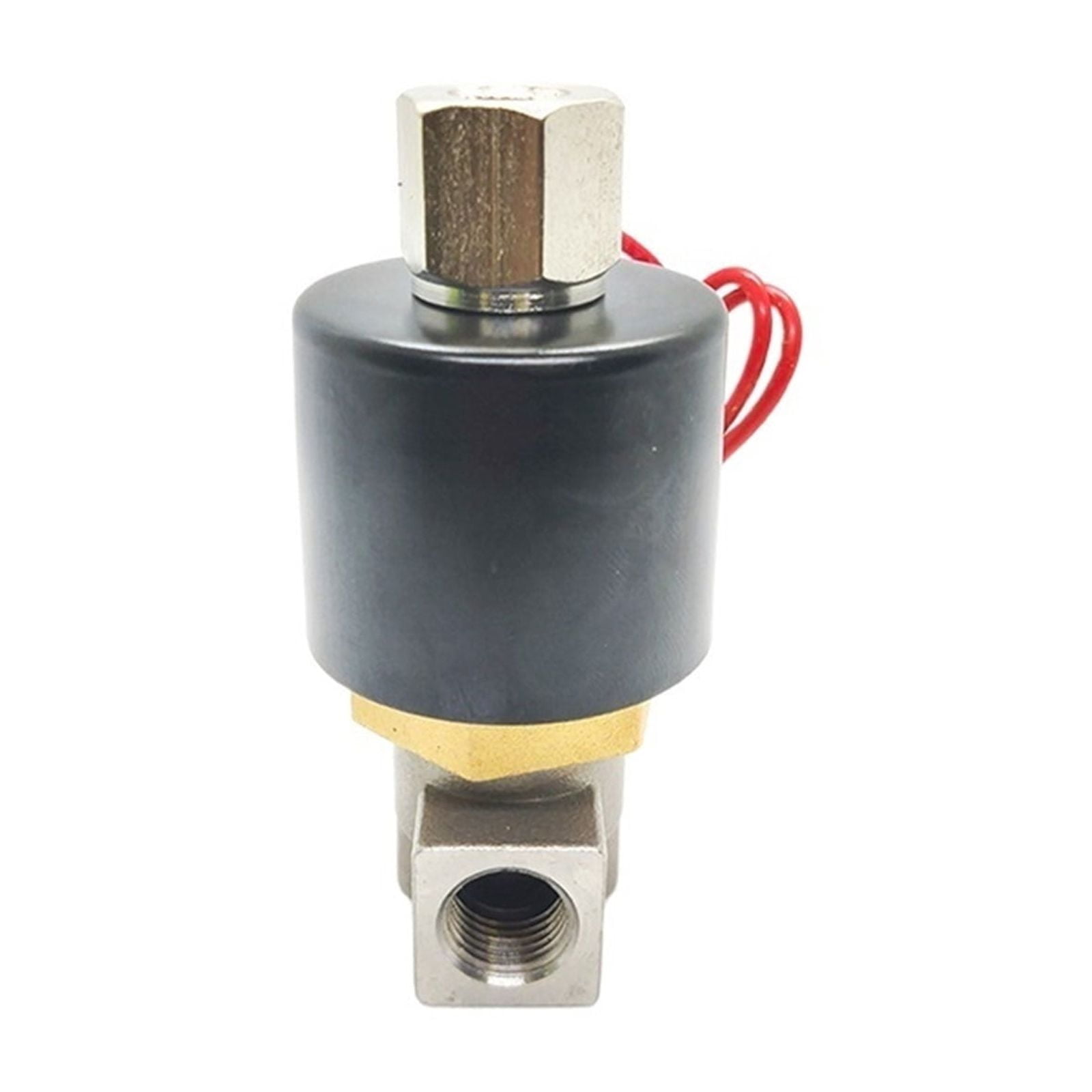 1/4" Normally Open Stainless Steel Solenoid Valve 12V 24V 24VDC For Water Gas Oil ,Excellent ...