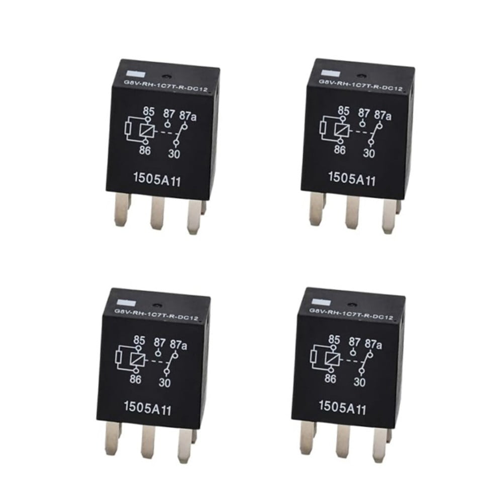 1/4 PCS Power Relay, 5 Pin Multi Purpose Auto Fuel Pump Relay, 5 pin ...