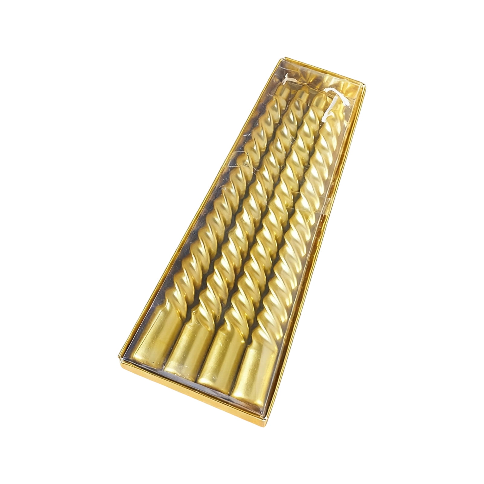 1. 4-Pack Elegant Taper Smokeless Flame 20/25cm Drip-Free For Wedding ...