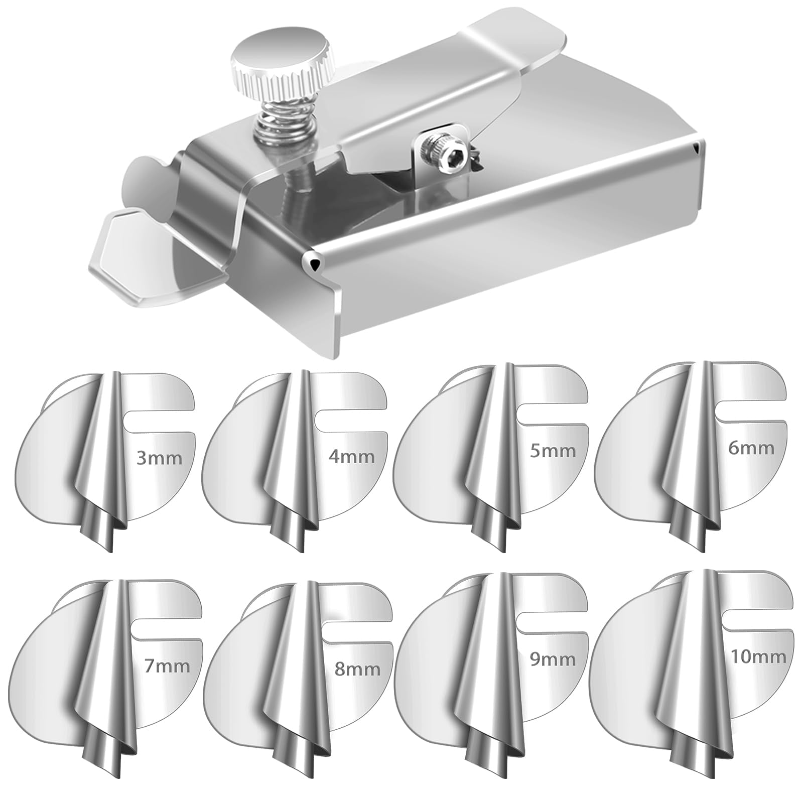 1+4 Pcs 2024 New Universal Sewing Rolled Hemmer Foot Singer with ...