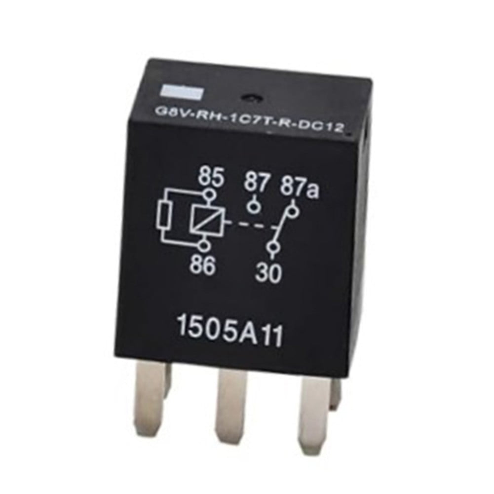 1/4 Pcs Power Relay, 5 Pin Multi Purpose Auto Fuel Pump Relay, 5 Pin ...