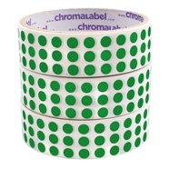 Royal Green Small Plain Office Supplies: 1/2" Round Color Coding Labels ...