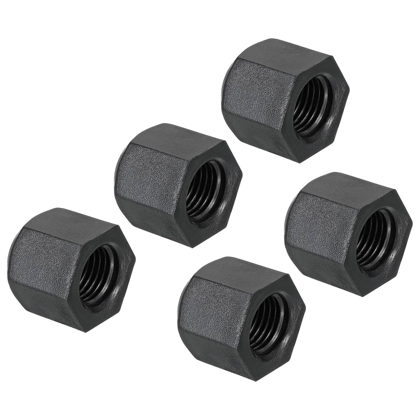 Uxcell Plastic Flare Cap Female Thread 5Pcs 45 Degree SAE Flare Tube ...