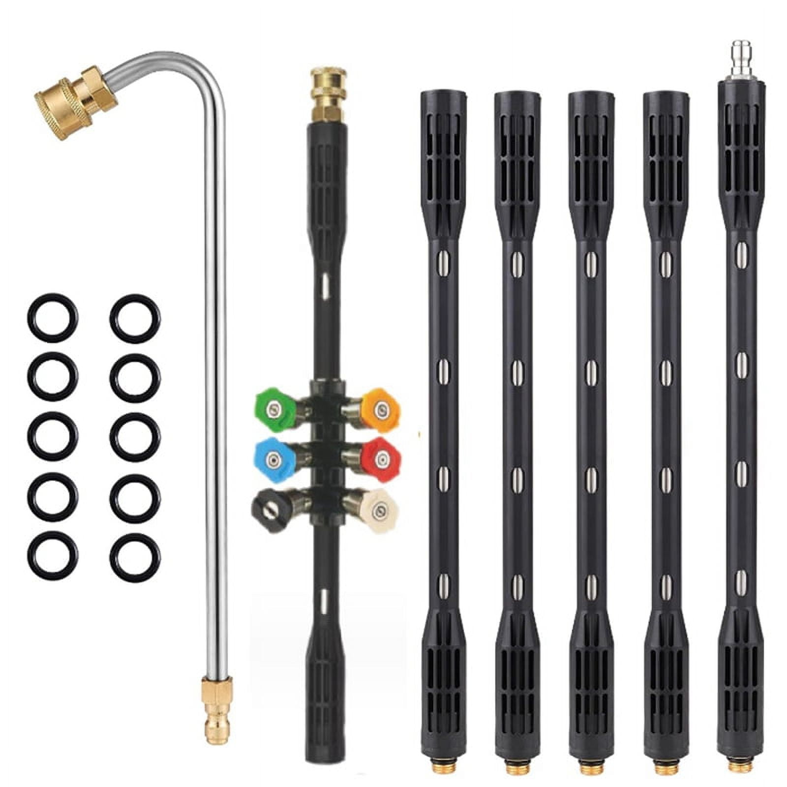 1/4 Pressure Washer Extension Wand, Telescoping Maximum Working ...