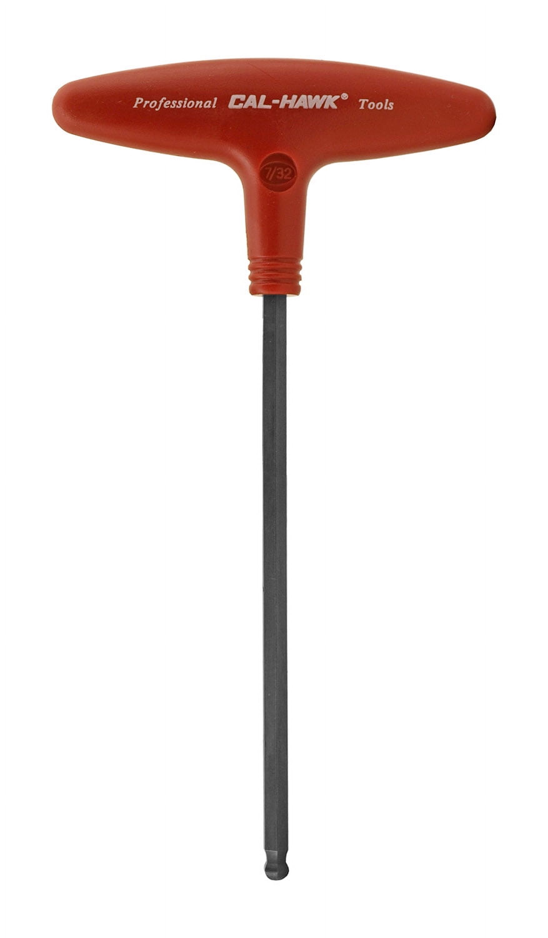 1/4" Pro T-Type Ball Hex Key - Cal-Hawk - Walmart.com