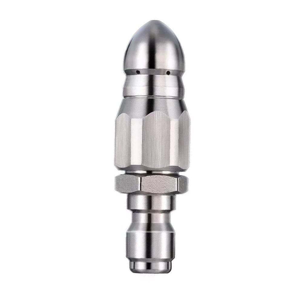 1/4" Quick Connect Stainless Nozzle Set - 2026 New Mini Compact Sewer ...