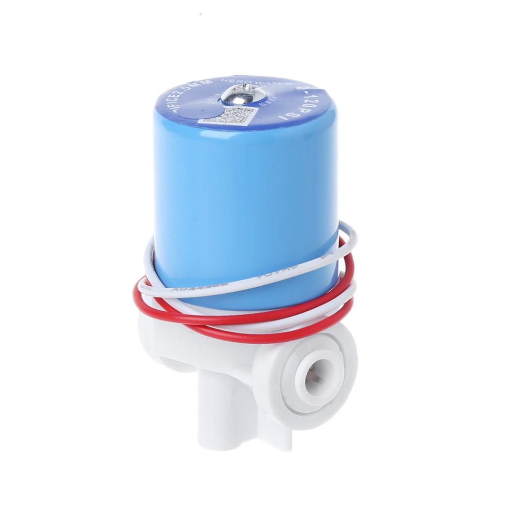 1/4" Quick Connect Water Inlet Solenoid for Valve Household Pure-water ...