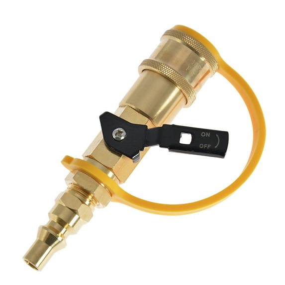1/4" RV Propane Quick Connect Adapter for Propane Hose, Propane or ...