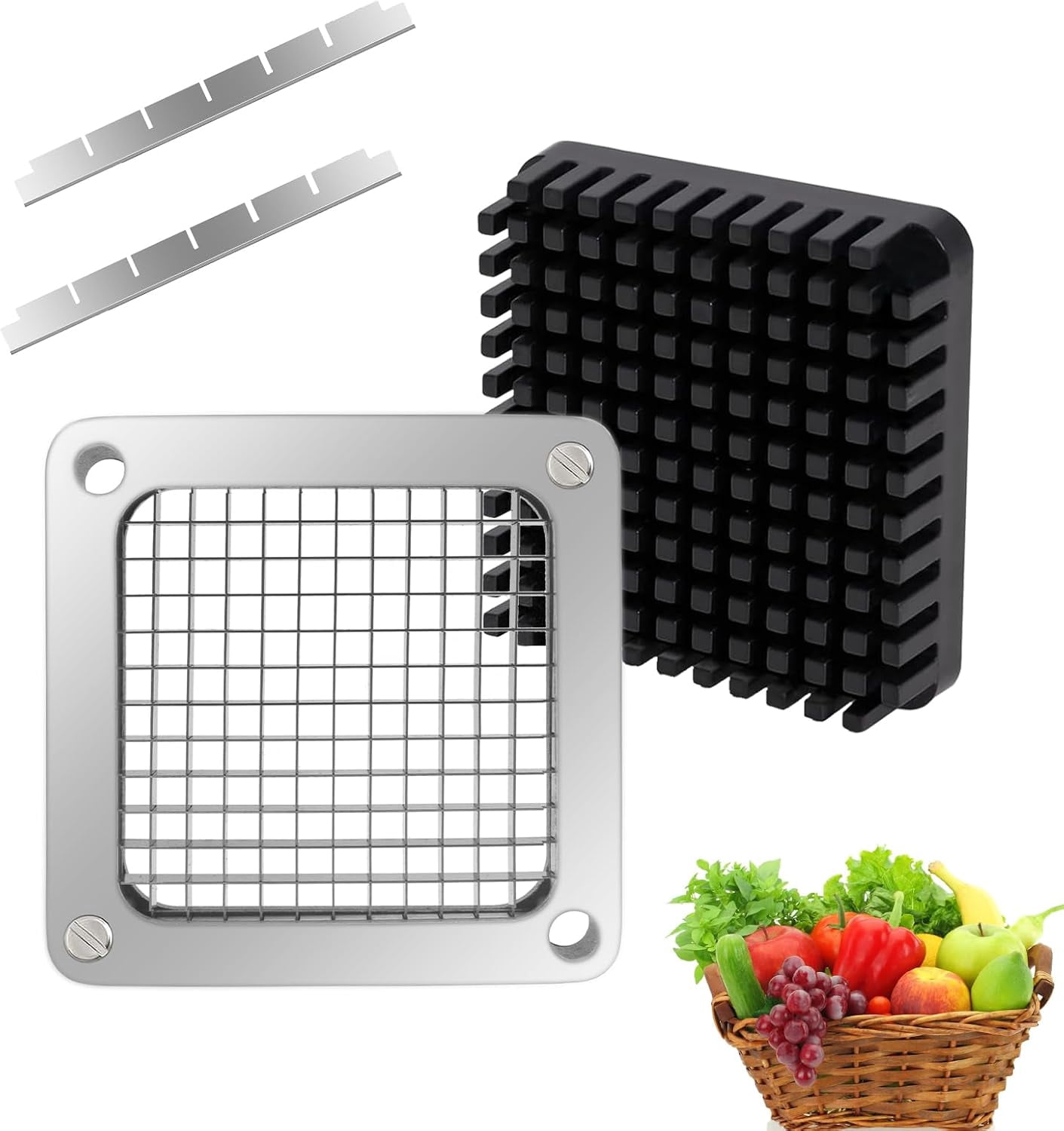 1/4‘’Replacement Chopper Blade,Commercial Vegetable Chopper Dicer ...