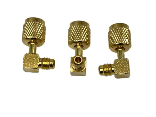 1/4" SAE Swivel Elbow Adapters, 3 pack, for connecting backflow hoses ...