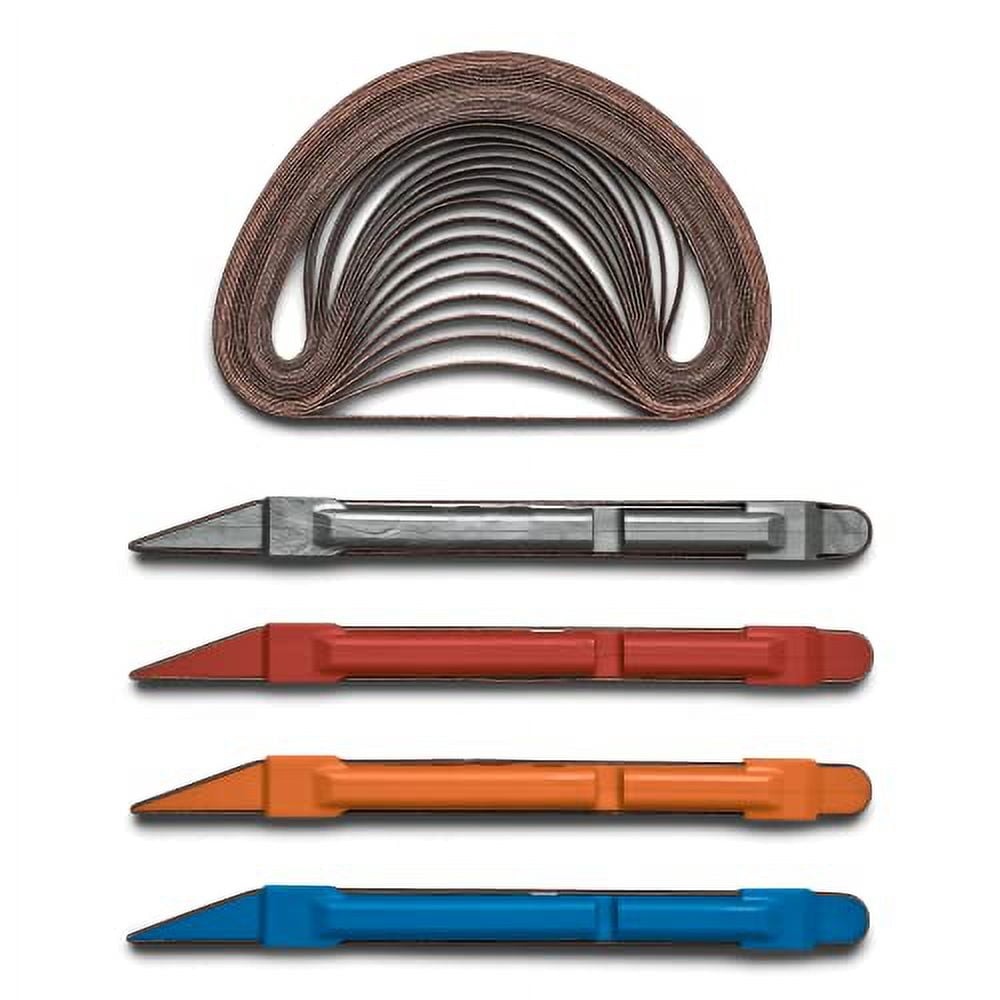 1/4" Sanding Detailer Coarse Grit Kit for Wood Working, Model Building ...