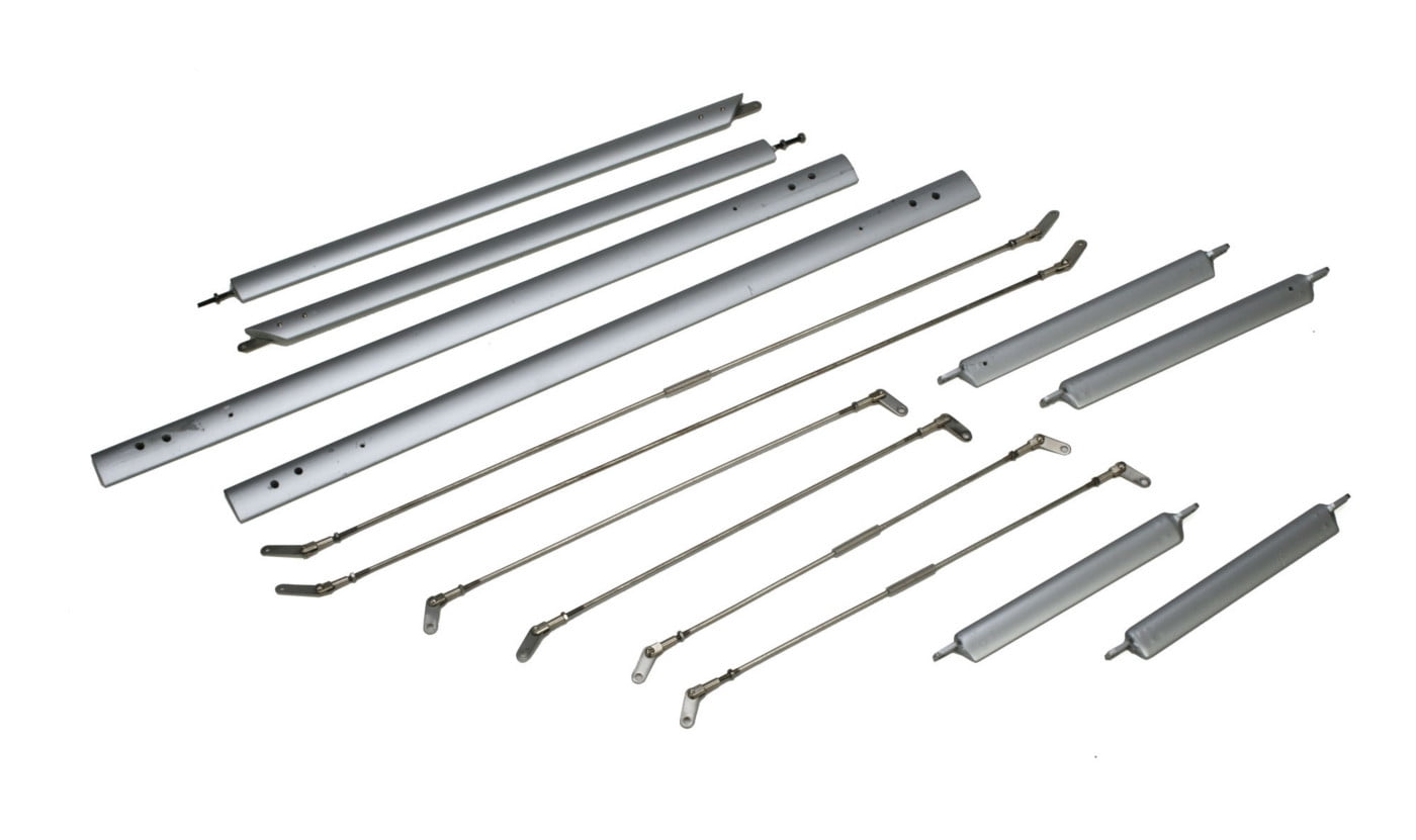 Hangar 9 4583 1/4 Scale Fiberglass Float Painted Strut Assembly ...