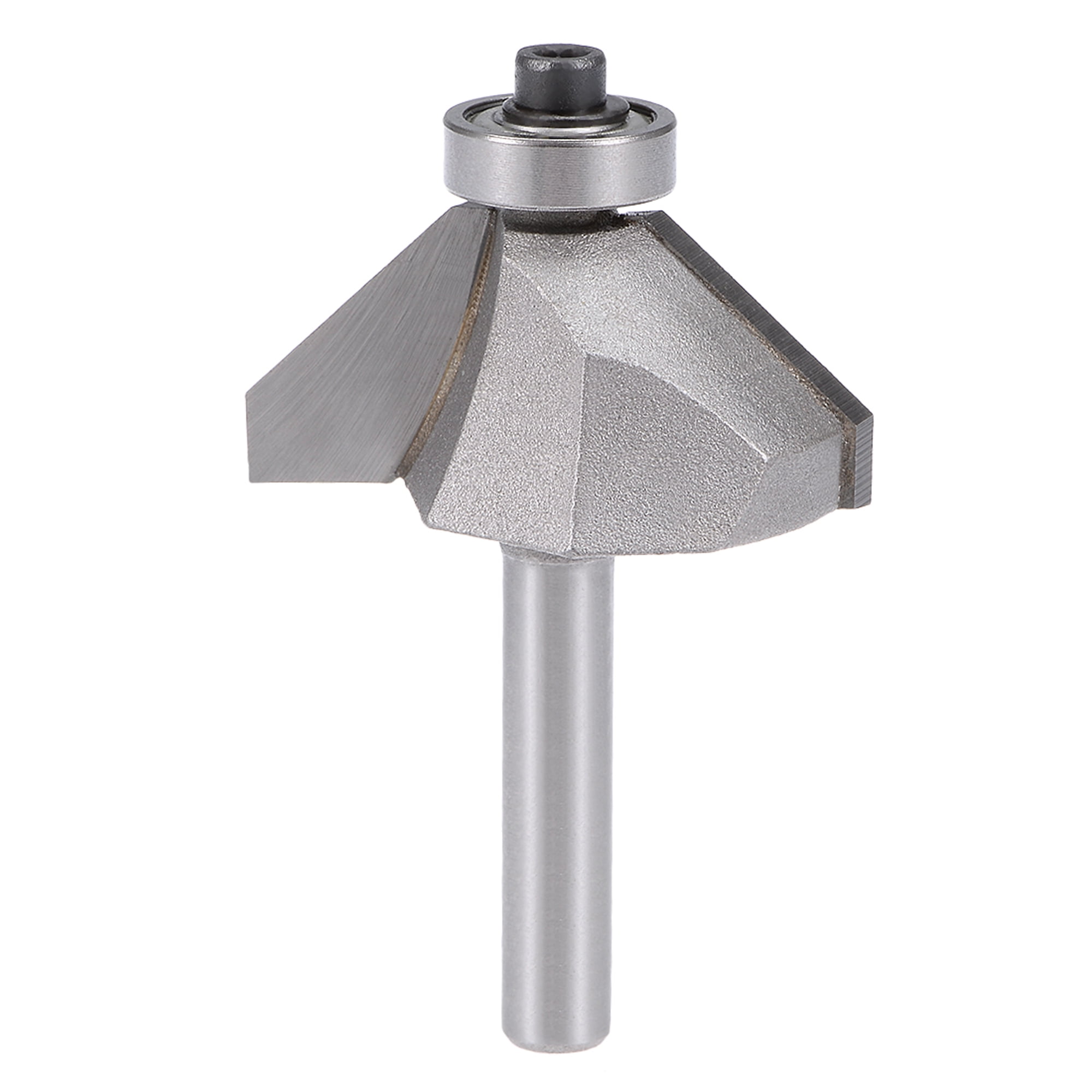 1/4'' Shank 5/8'' Cutting Length Ball Bearing 45 Degree High Carbon ...