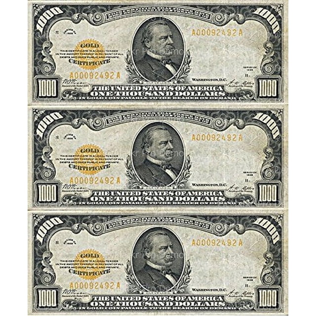 1/4 Sheet Cake - 1000 Dollar Bills Birthday - Edible Cake or Cupcake ...