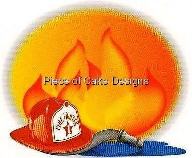 1/4 Sheet ~ Firefighter Birthday ~ Edible Cake/Cupcake Topper ...