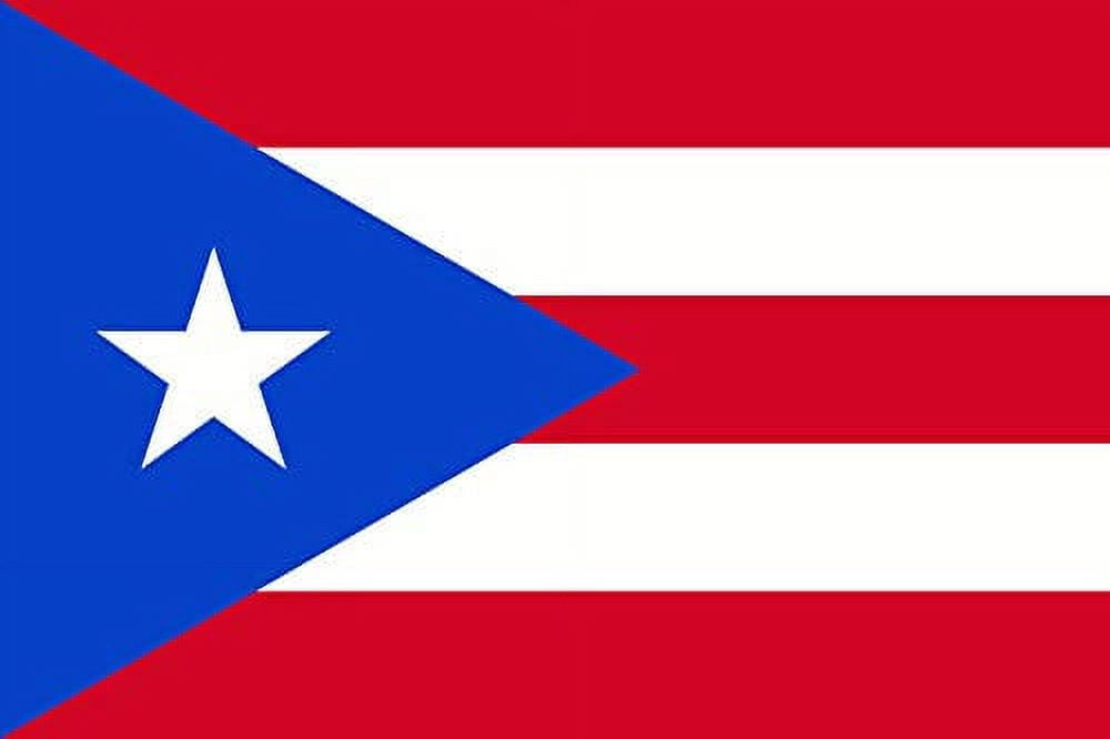 1/4 Sheet ~ Puerto Rico Country Flag ~ Edible Cake/Cupcake Topper ...