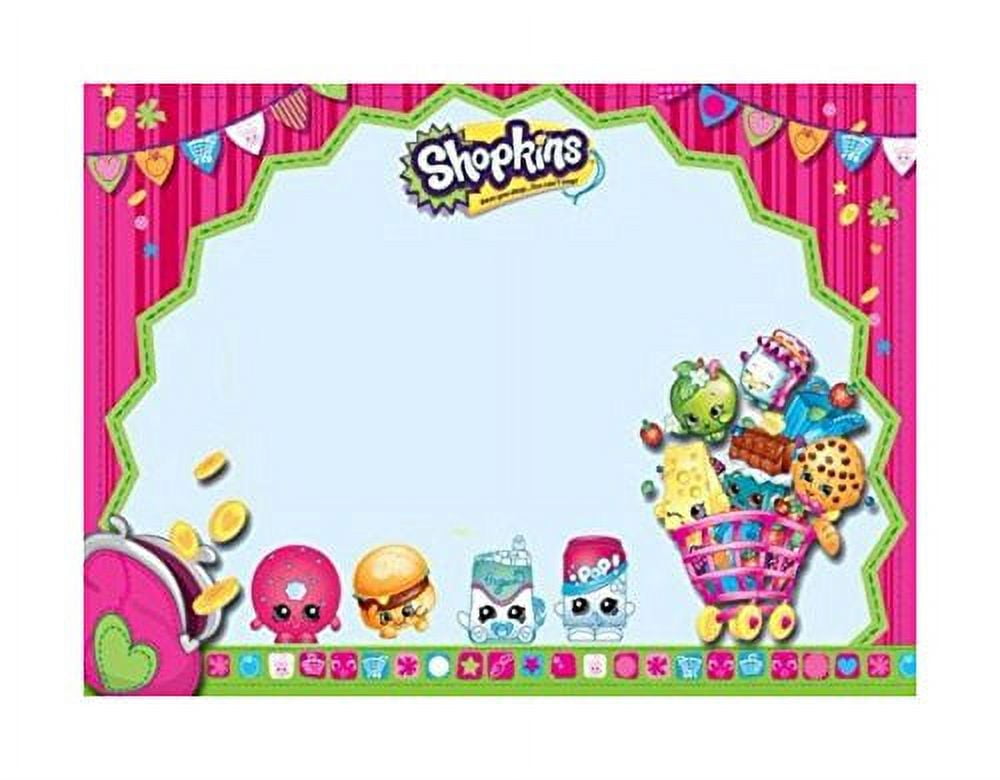 1/4 Sheet Shopkins Stage Edible Frosting Cake Topper* - Walmart.com