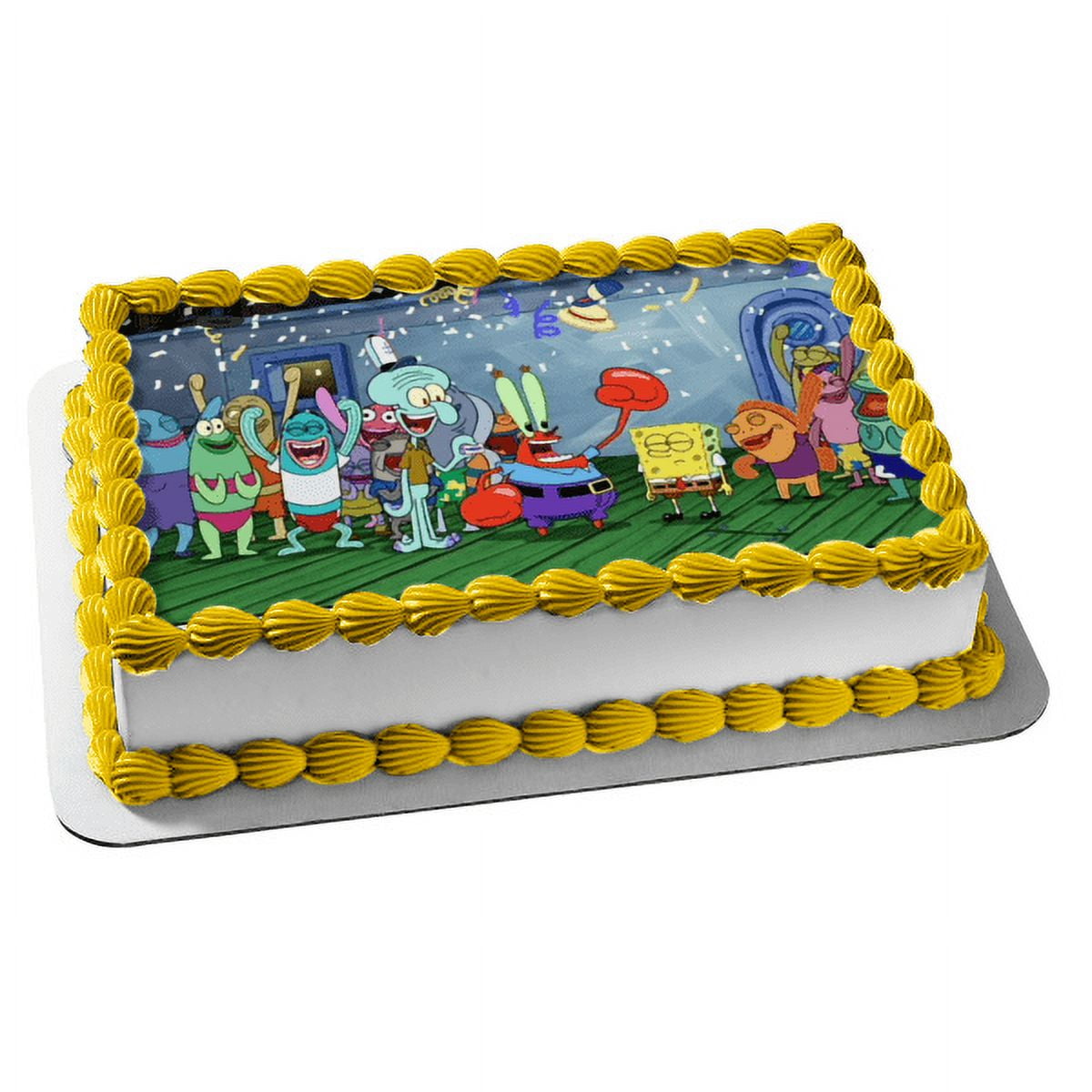 Create Your Own Spongebob Birthday Invitations