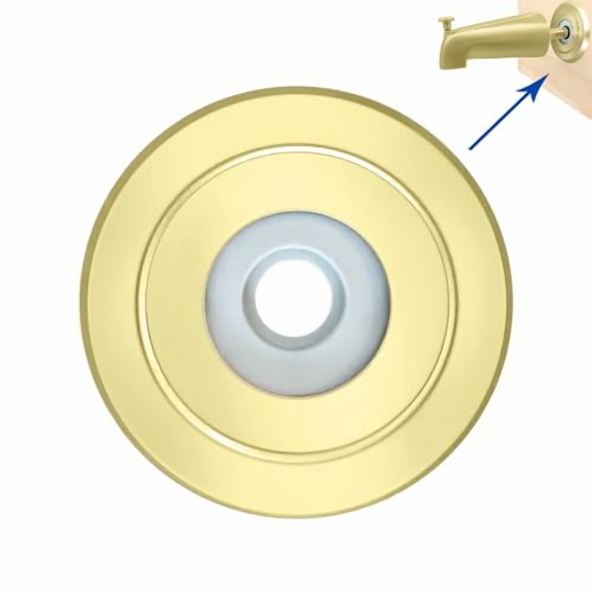 1/4" Spacer for Tub Spout, Flange Trim Ring for Bath Faucet ...