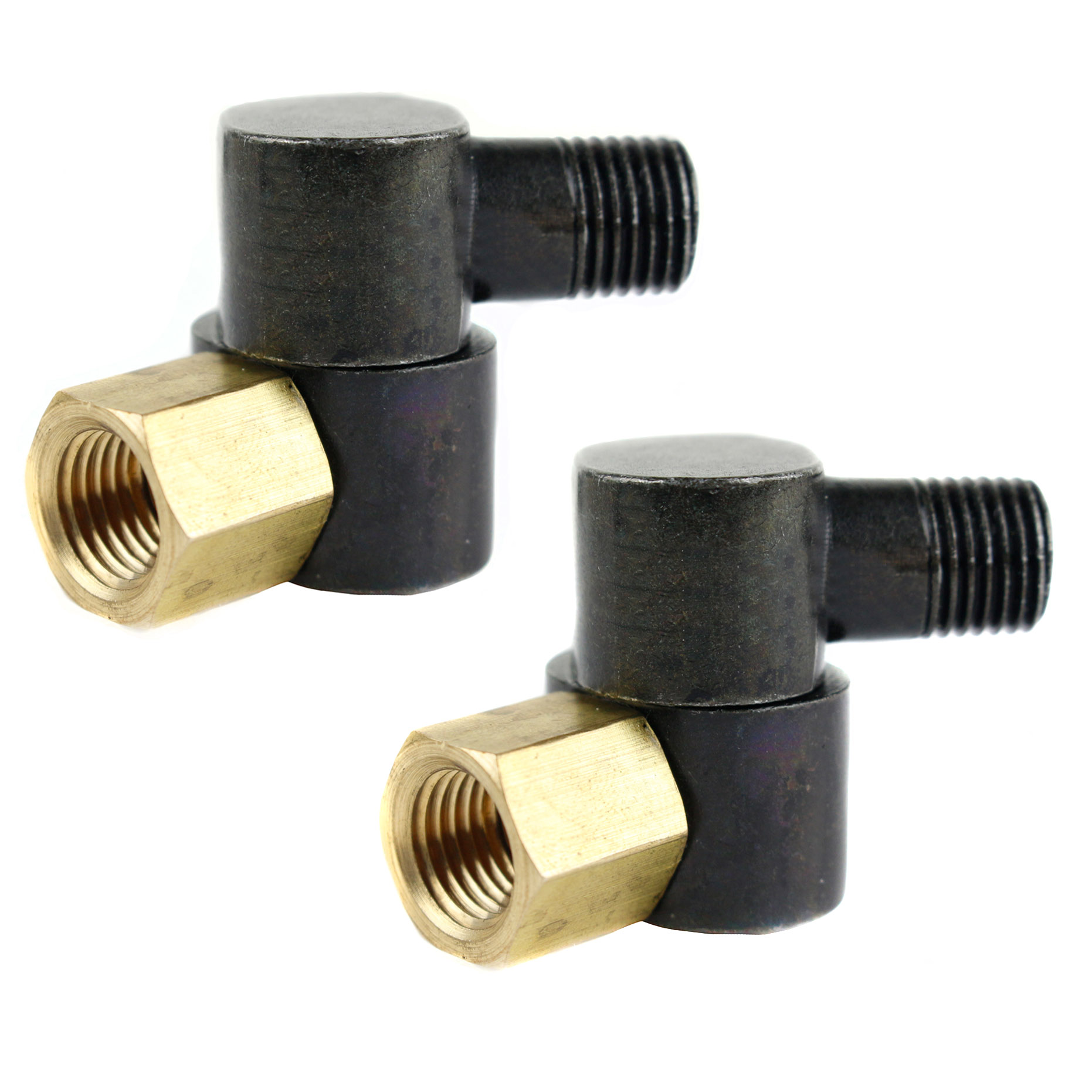 1/4" Swivel Connector 360 Degree NPT Compressed Air Flow Tool Hose 2 ...