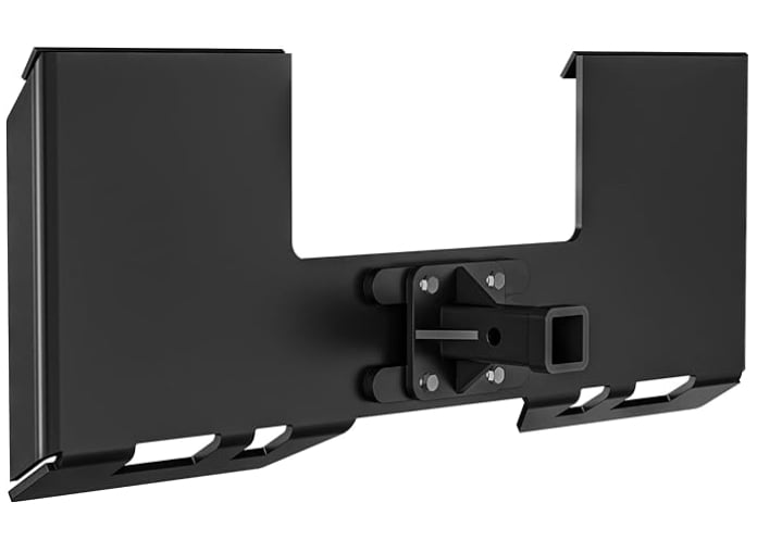 1/4'' Thick Quick Mount Plate,Skid Steer Trailer Hitch Receiver with ...
