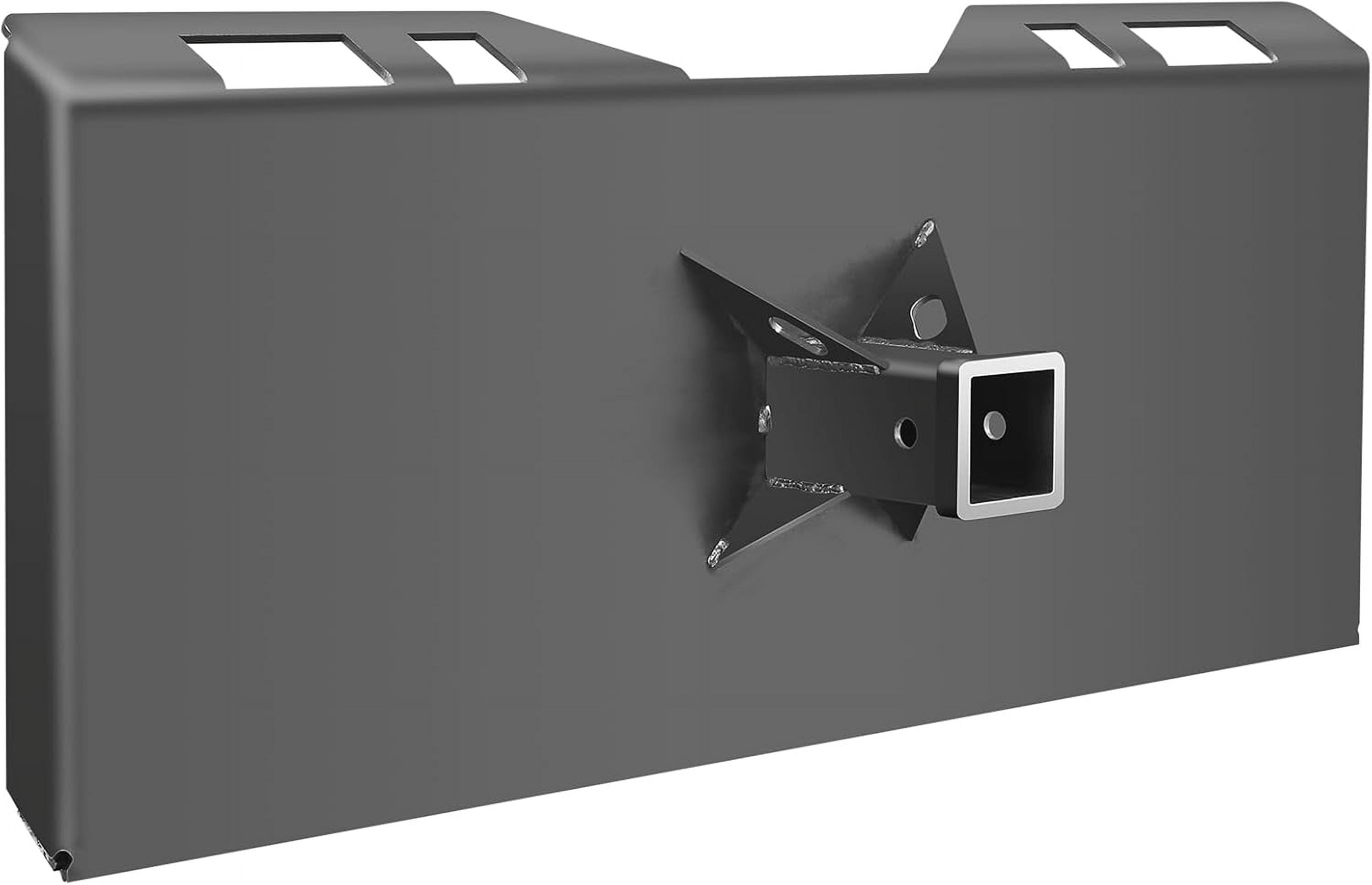 1/4'' Thick Quick Mount Plate,Skid Steer Trailer Hitch Receiver with ...