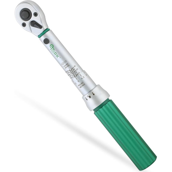 1/4 Torque Wrench with Lock System, Inch Pound Torque Wrench (5-50 in ...