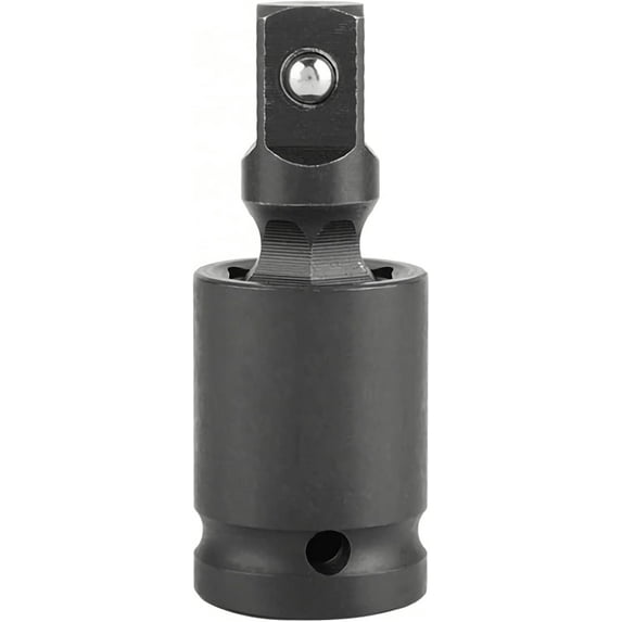 1/4" Universal Joint Swivel Socket Adapter, Black Impact Socket ...