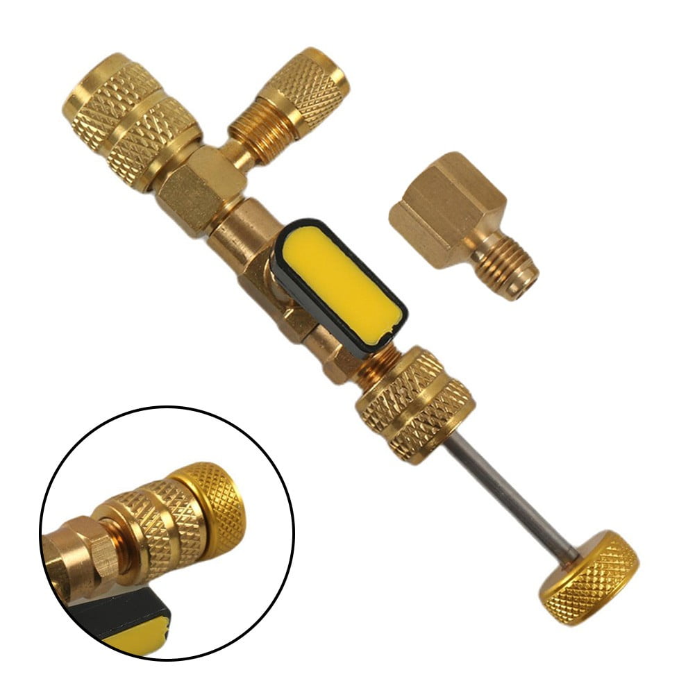 1/4" Valve Core Remover Installer for R12/R22/R410A/R32R HVAC AC System ...