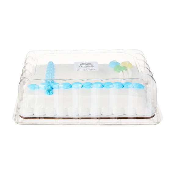 Freshness Guaranteed 1/4 White Sheet Cake with Whipped Icing 41 oz ...