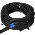 1/4" X 200 ft Split Wire Loom Tubing Cable Protector - Walmart.com