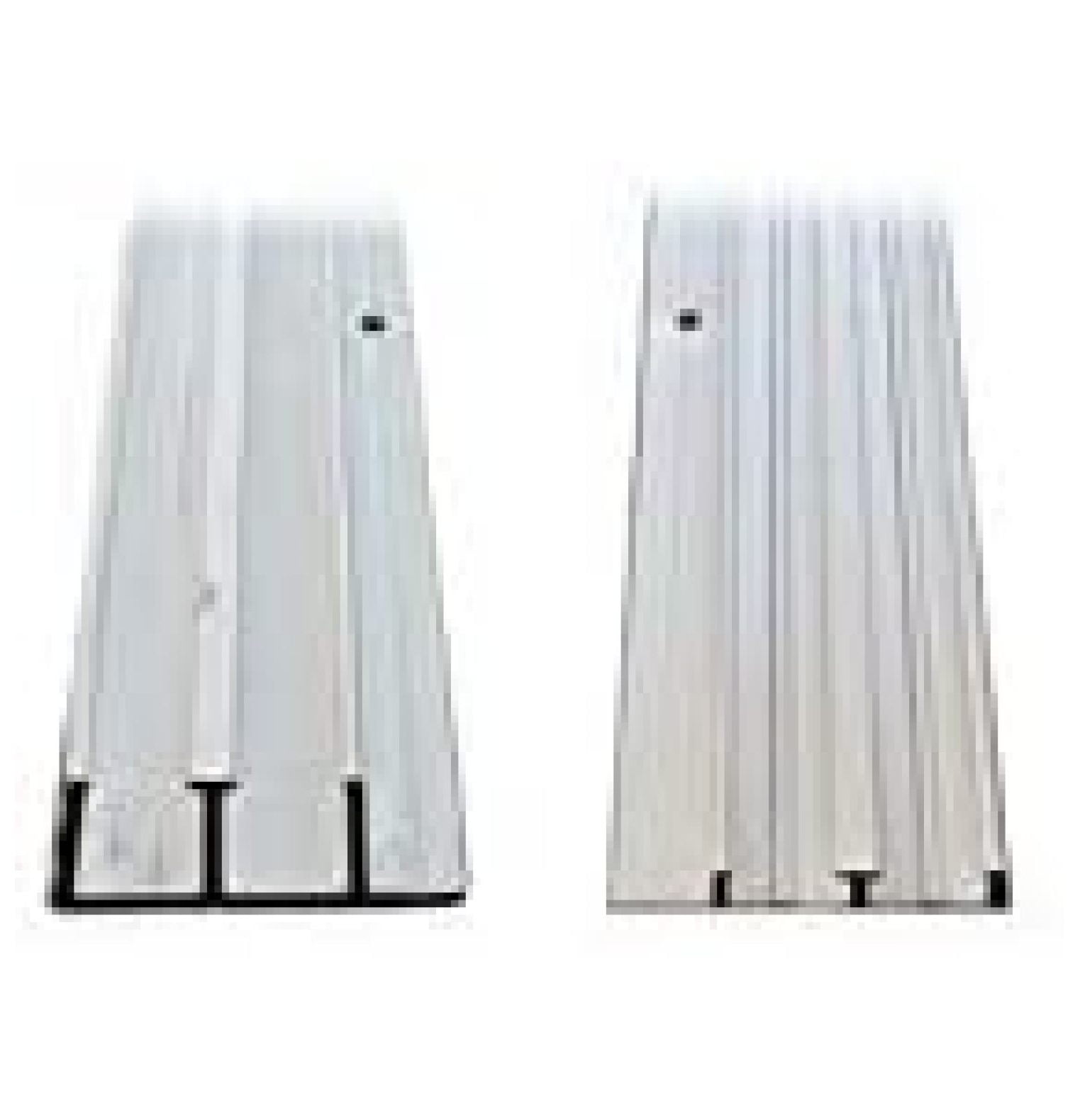 1/4" X 6' Aluminum Sliding Door Track (6 FT Long) - Walmart.com