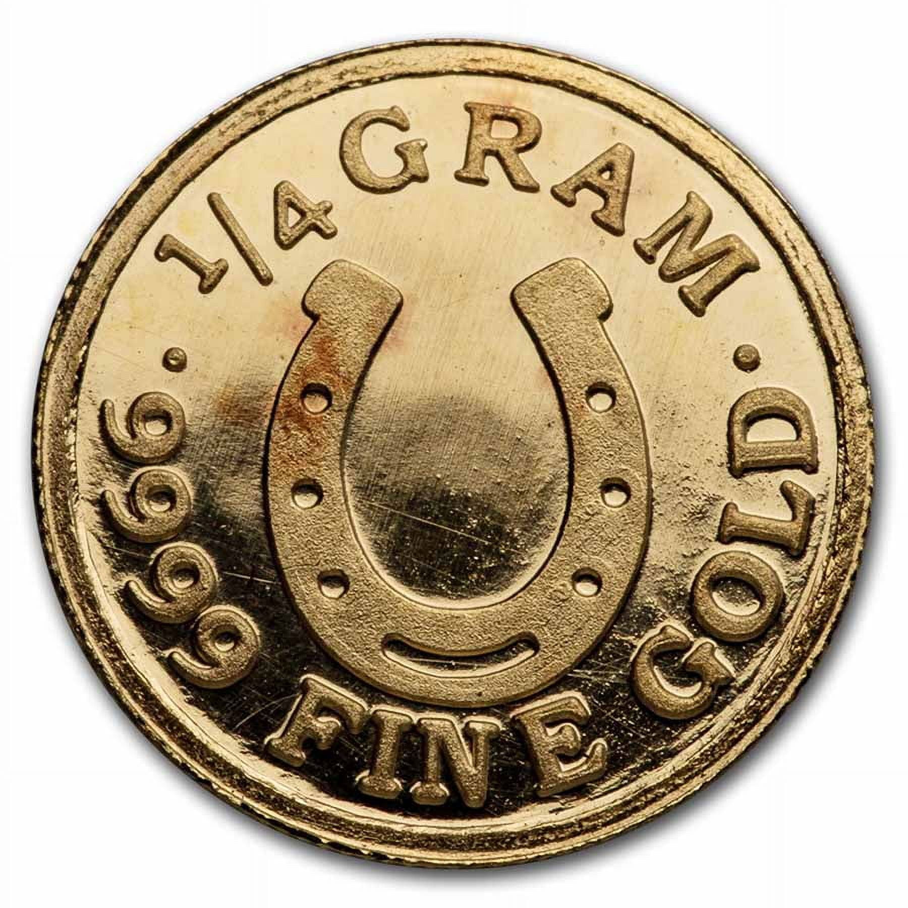 1/4 gram Gold Round - Secondary Market - Walmart.com