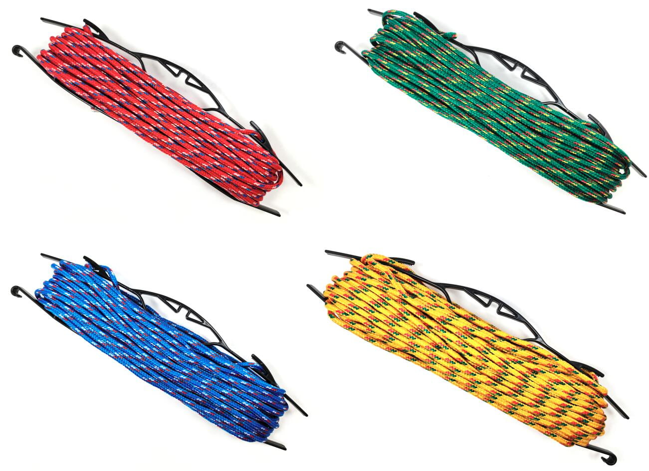 1/4 in X 100 Ft. Assorted Colors Polypropylene Rope, Diamond Braid Rope ...