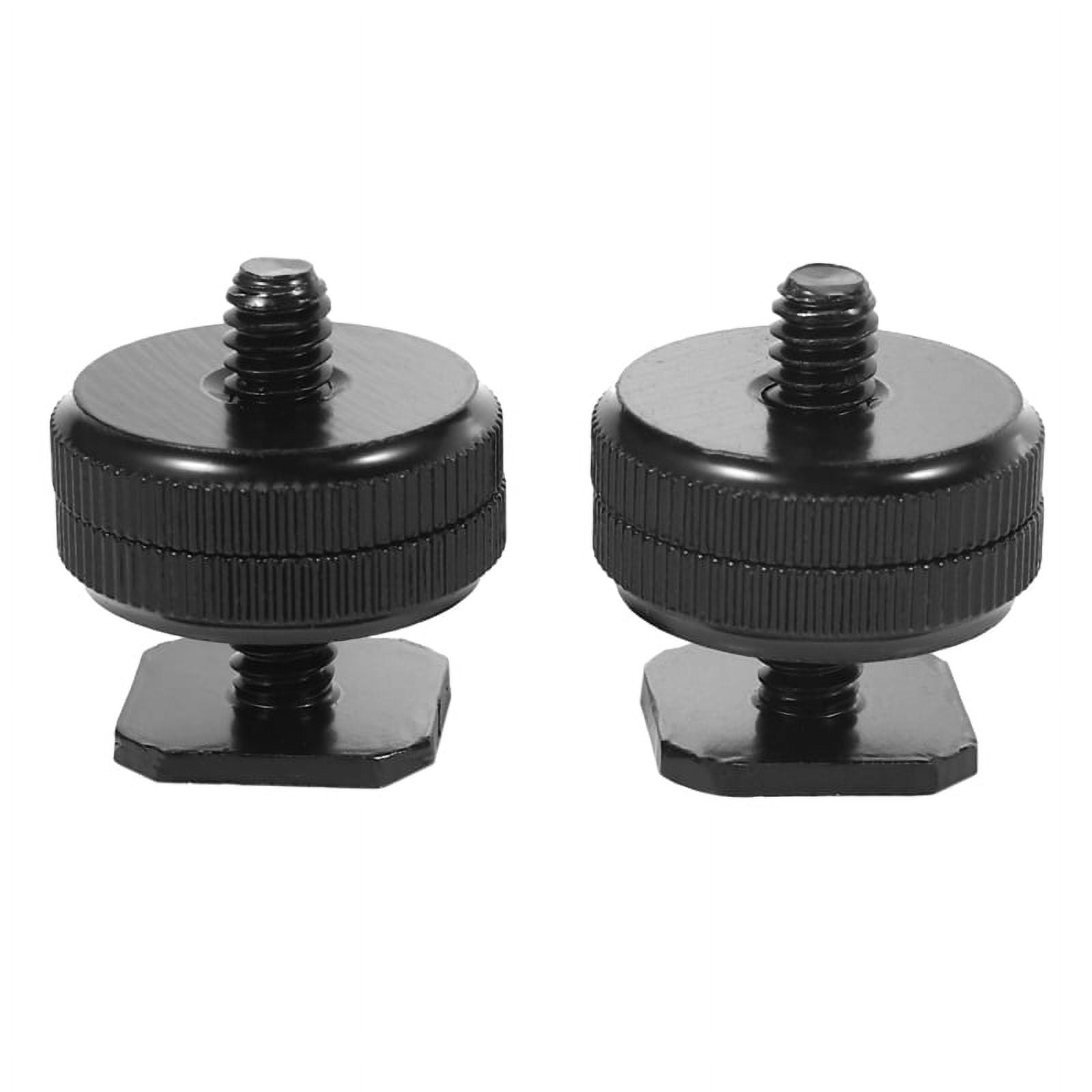 1/4 inch-20 Hot Shoe Mount Adapter Tripod Screw to Flash Hot Shoe for ...