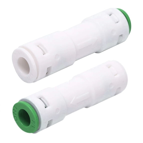 1/4-inch RO Water Tube Fitting Check for Straight Quick Push to Connect ...
