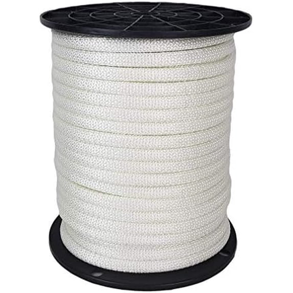 1/4 inch Wire Center Polyester Flagpole Rope - 100 Foot Spool ...