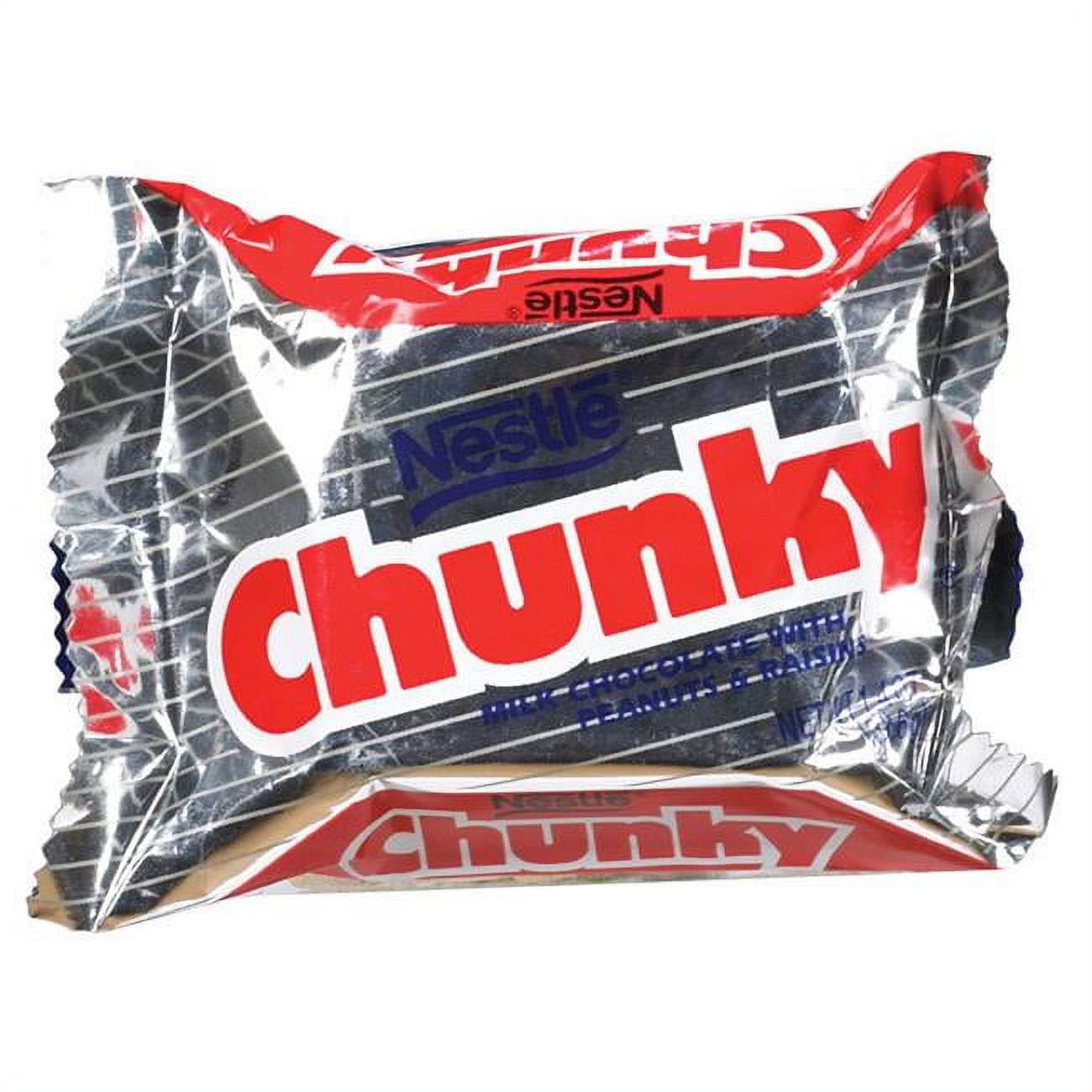 1.4 oz Chunky Peanut, Chocolate, Raisins Candy Bar - Pack of 24 ...