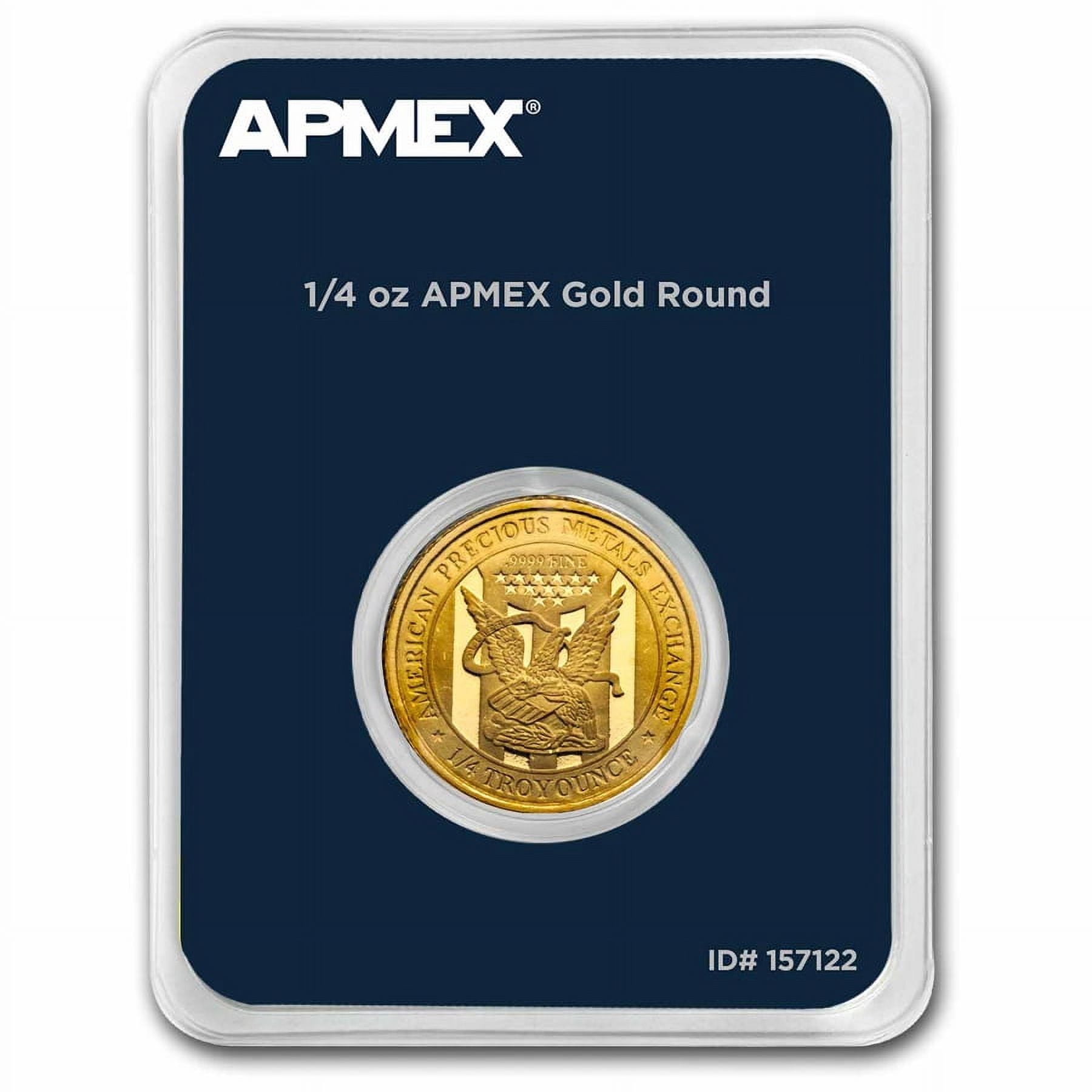 APMEX 1/4 oz Gold Round - American Eagle Design Bullion (In TEP Package ...