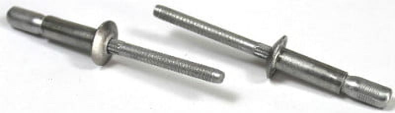 1/4 x 0.350"-0.625" Protruding Head Structural Rivets / Stainless Steel ...