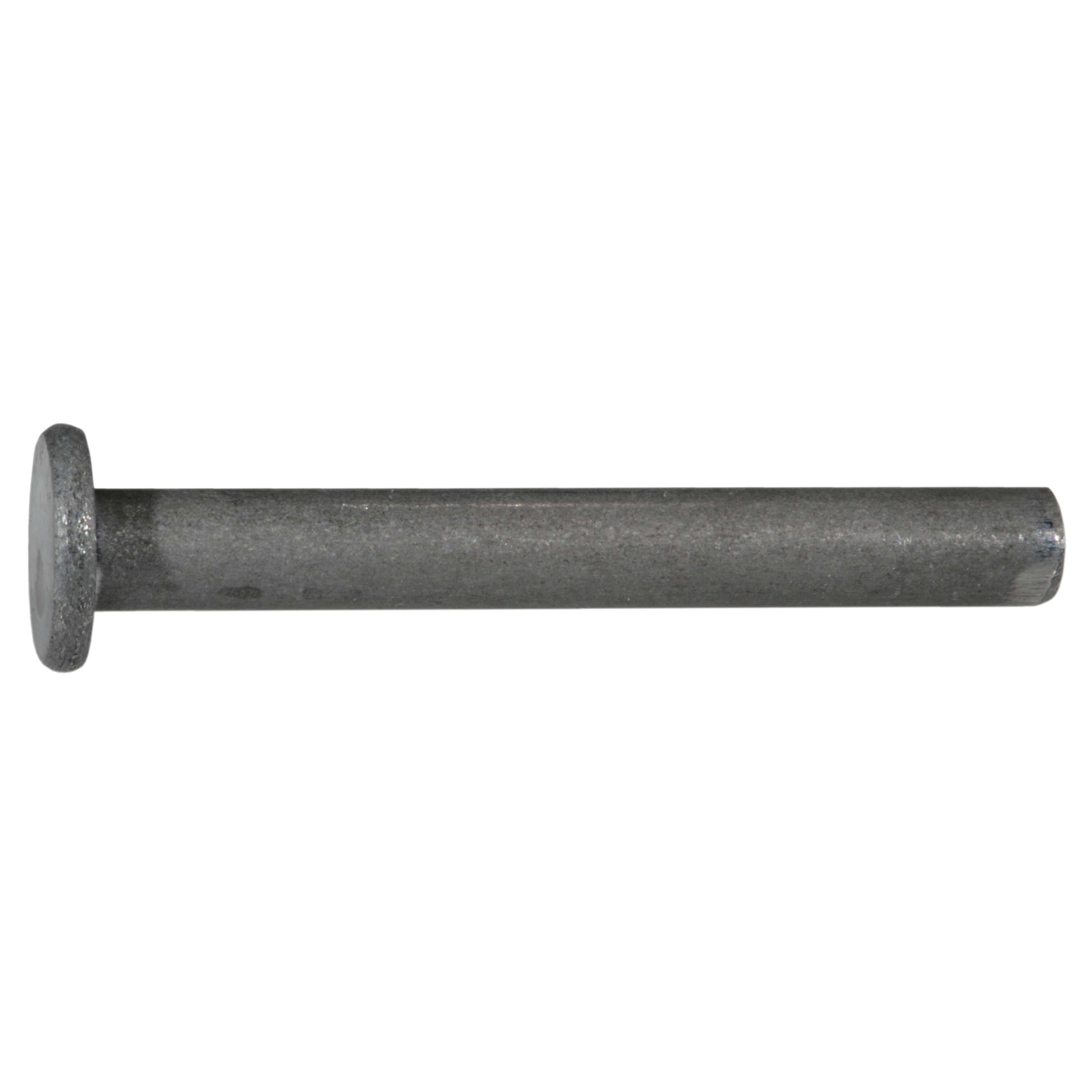 1/4" x 1/2" x 2" Solid Flat Head Rivets - Walmart.com