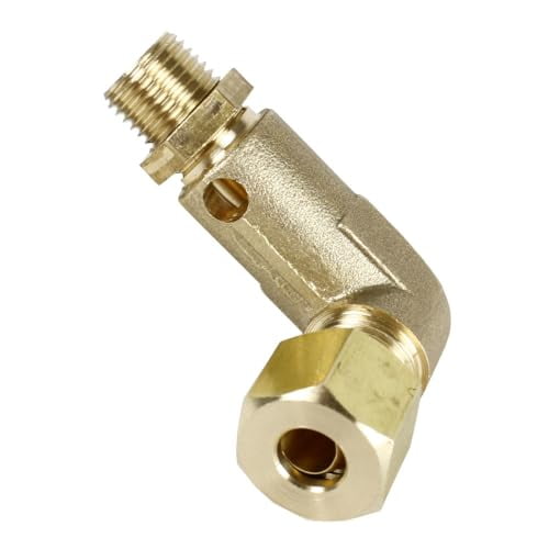 1/4" x 1/8" Two Stage Air Compressor Pump Elbow Unloader Valve 90 ...