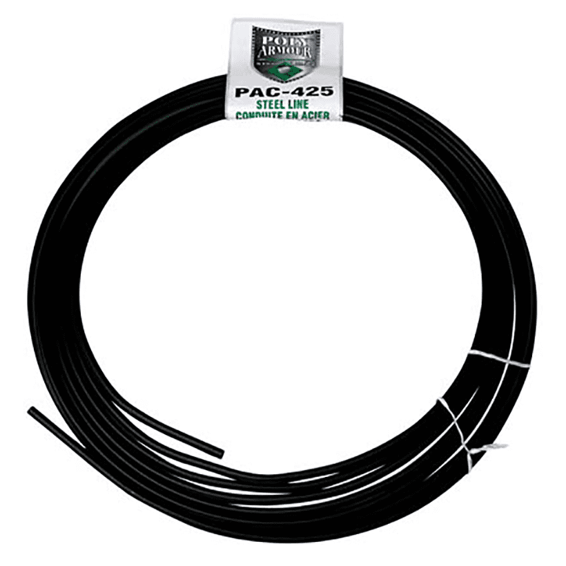 1/4″ x 25′ Poly-Armour PVF Steel Brake Line Tubing Coil - Walmart.com